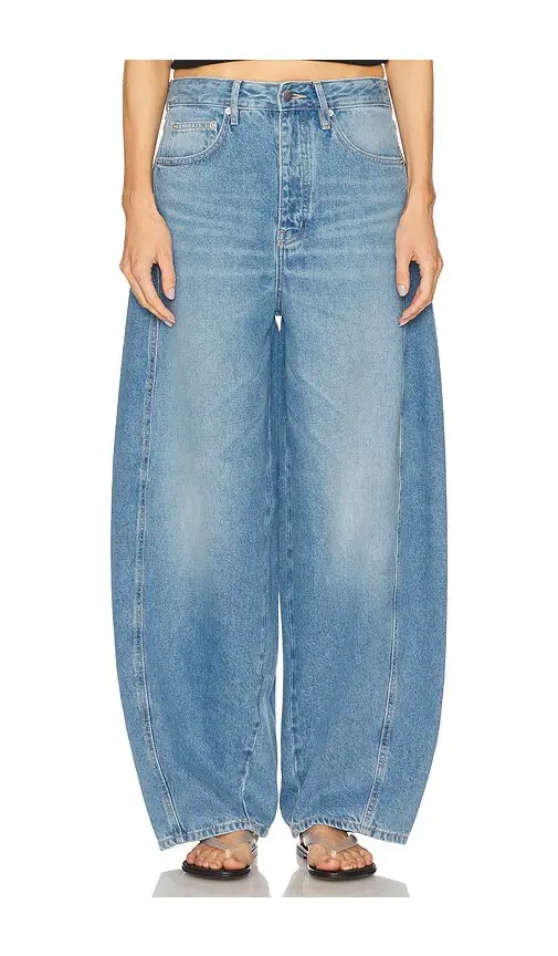 ST. AGNI Mid Rise Balloon Jeans