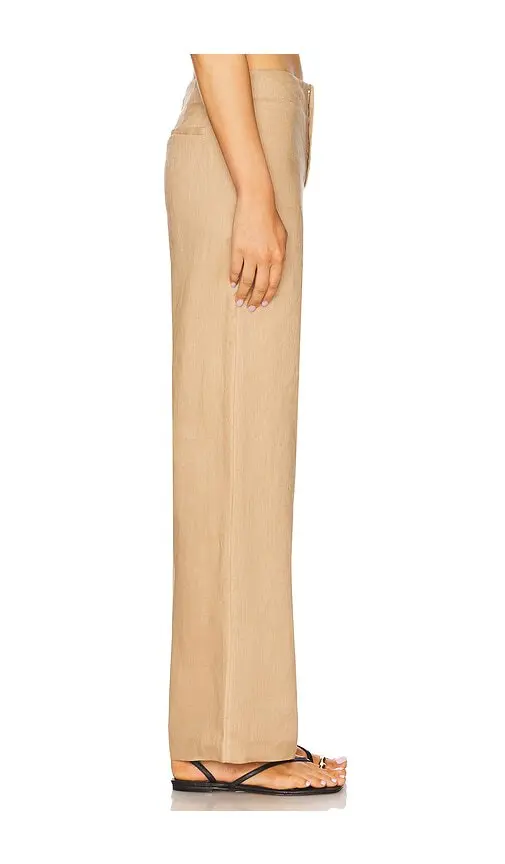 Bardot Balia Hipster Linen Pant