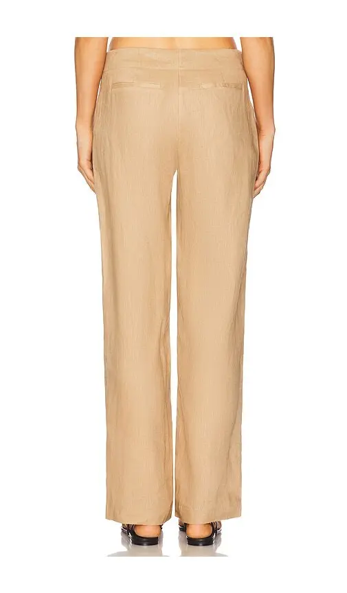Bardot Balia Hipster Linen Pant