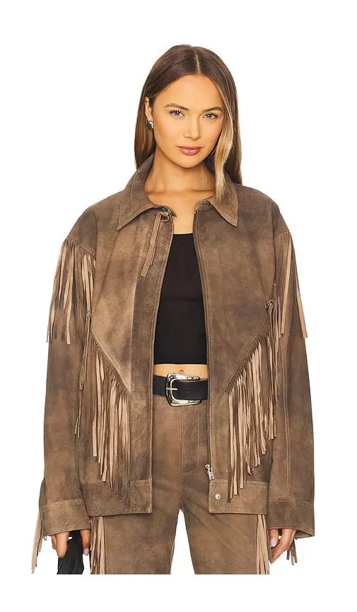 LAMARQUE X Revolve Arizona Fringe Jacket