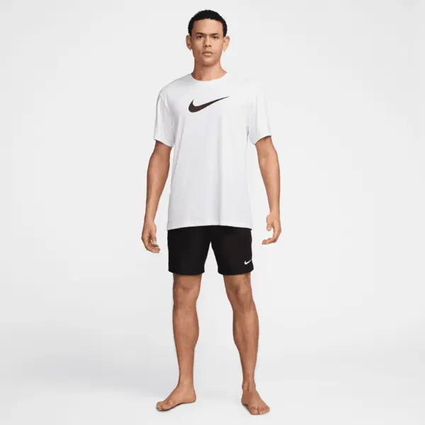Nike Swim Hydroguard Short-sleeve Top - White