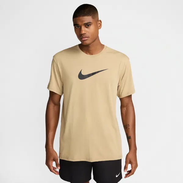 Nike Swim Hydroguard Short-sleeve Top - Brown