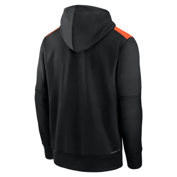 Nike San Francisco Giants Authentic Collection City Connect Therma Mlb Pullover Hoodie - Black