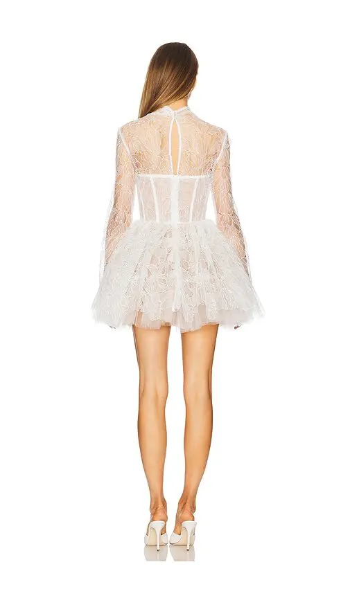 BRONX BANCO Maraya Arabella Lace Mini Dress