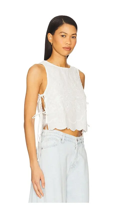 Free People Faded Gardens Tank
