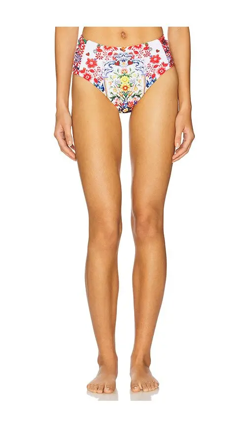 Camilla Ruched Bikini Bottom - Faith  Luck & Justice