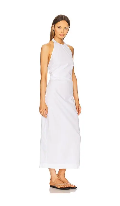 Enza Costa Poplin Halter Dress