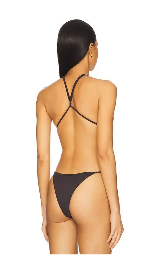 TROPIC OF C Universo Bralette In Black