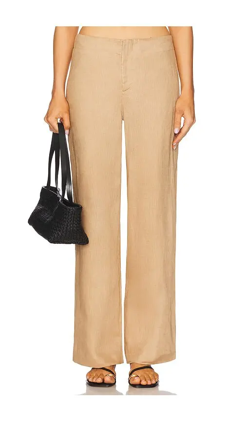 Bardot Balia Hipster Linen Pant