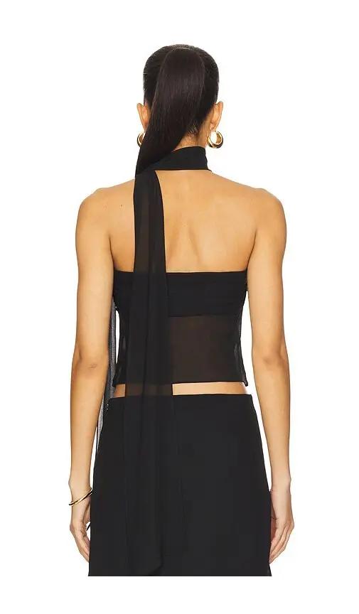 LOVERS AND FRIENDS Mariah Top - Black