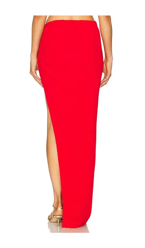LOVERS AND FRIENDS Isolde Maxi Skirt - Red