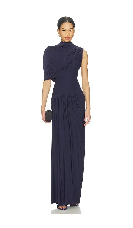 DEME BY GABRIELLA Bloom Maxi Dress - Blue