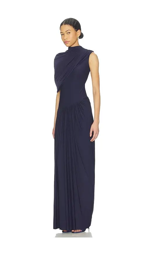 DEME BY GABRIELLA Bloom Maxi Dress - Blue