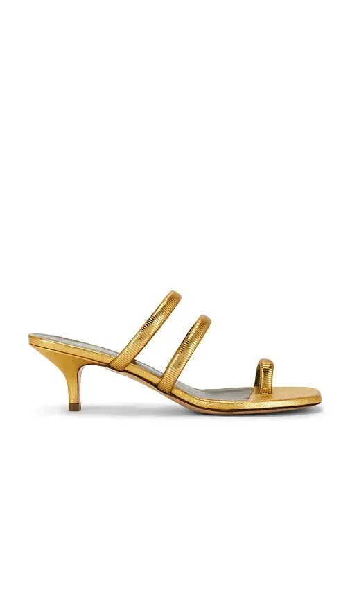 MARIA LUCA Modia Sandal In Metallic