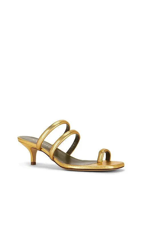 MARIA LUCA Modia Sandal In Metallic