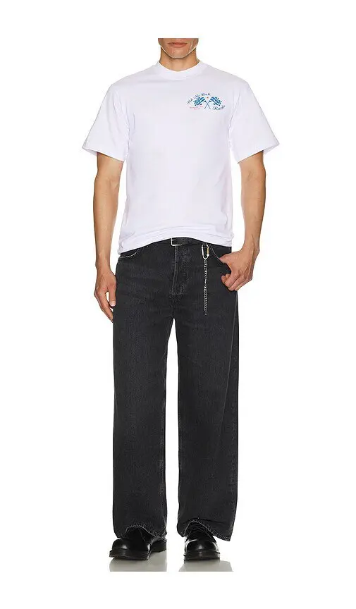 WISH ME LUCK X First Pick T-shirt In White