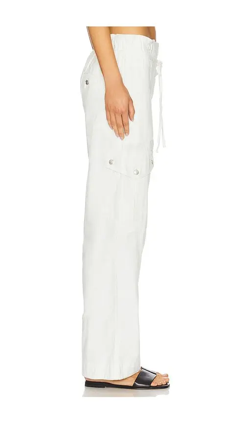 Free People Park Ave Cargo Pants - Ivory