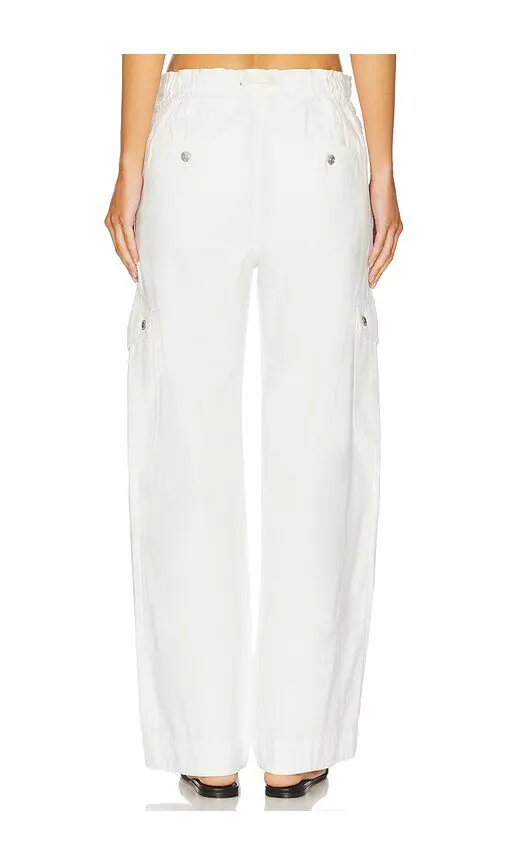Free People Park Ave Cargo Pants - Ivory