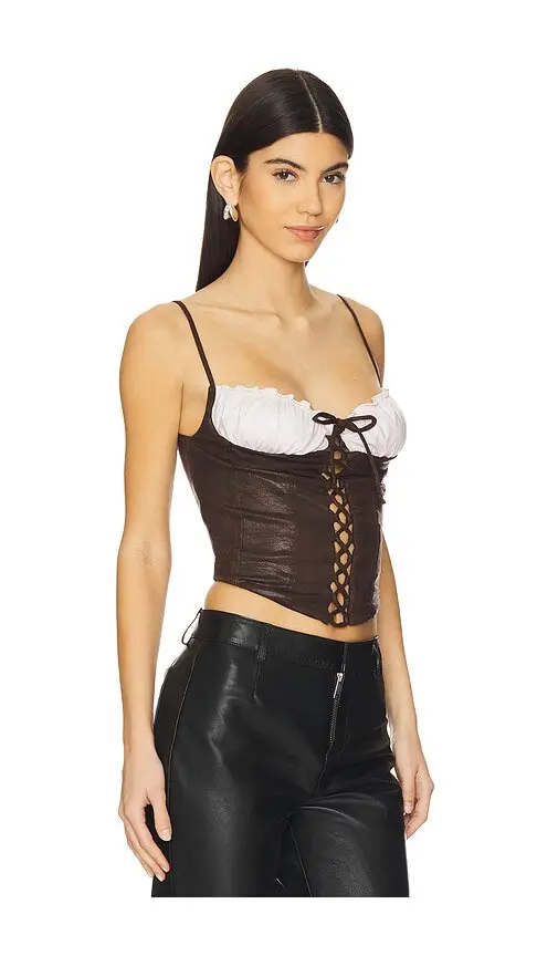 Frankies Bikinis X Bella Hadid Ranch Top