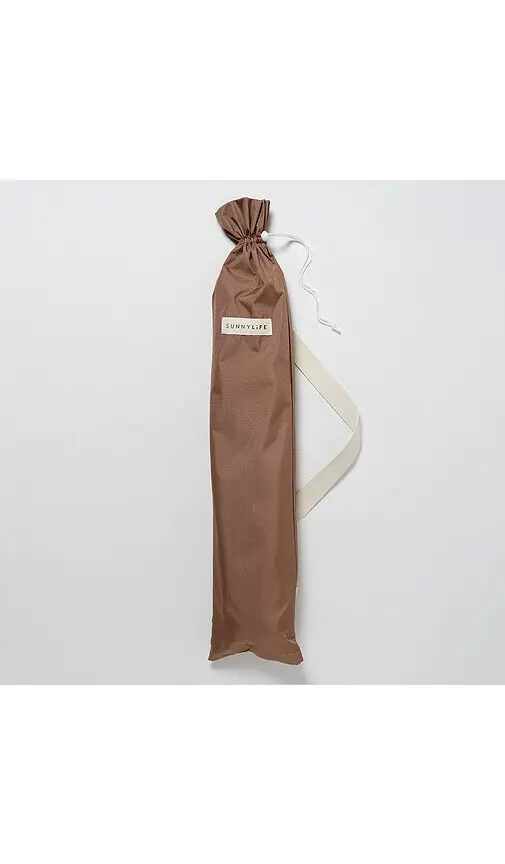 SUNNYLIFE Compact Beach Umbrella In Brown
