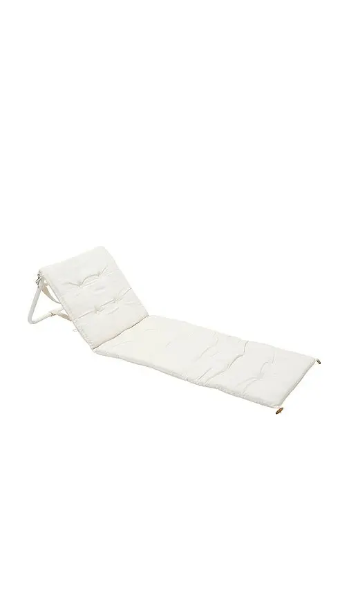 SUNNYLIFE Reclining Beach Chair In Cream - Casa Cream