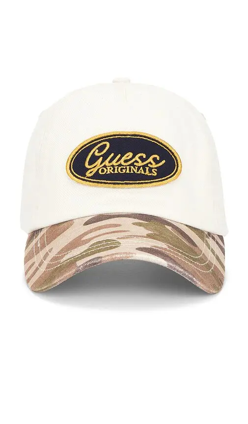 GUESS ORIGINALS Vintage Trucker Hat - Sandy Shore