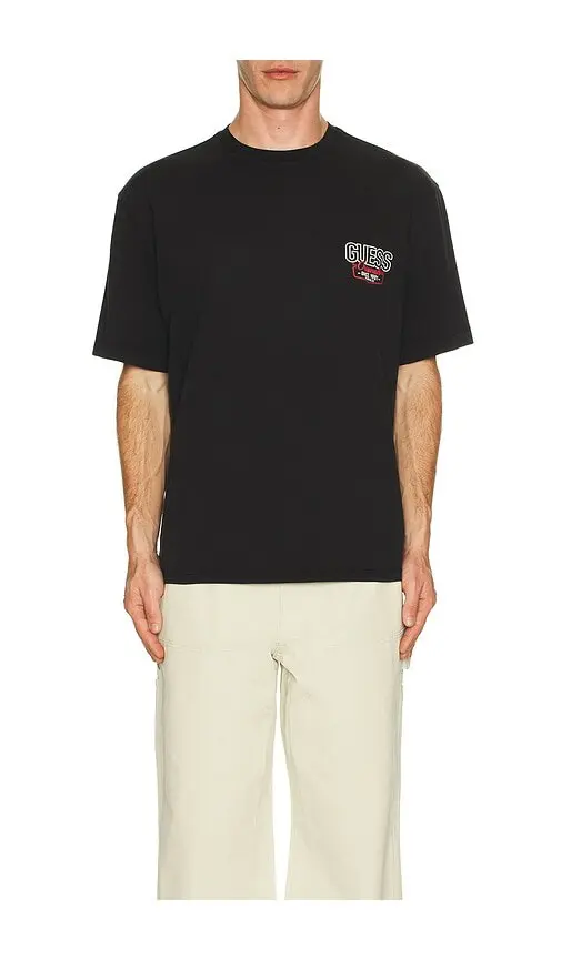 GUESS ORIGINALS American Classic Tee In Black