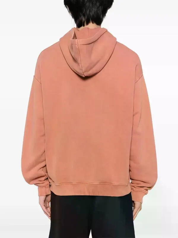 Lacoste Logo-patch Hoodie - Pink