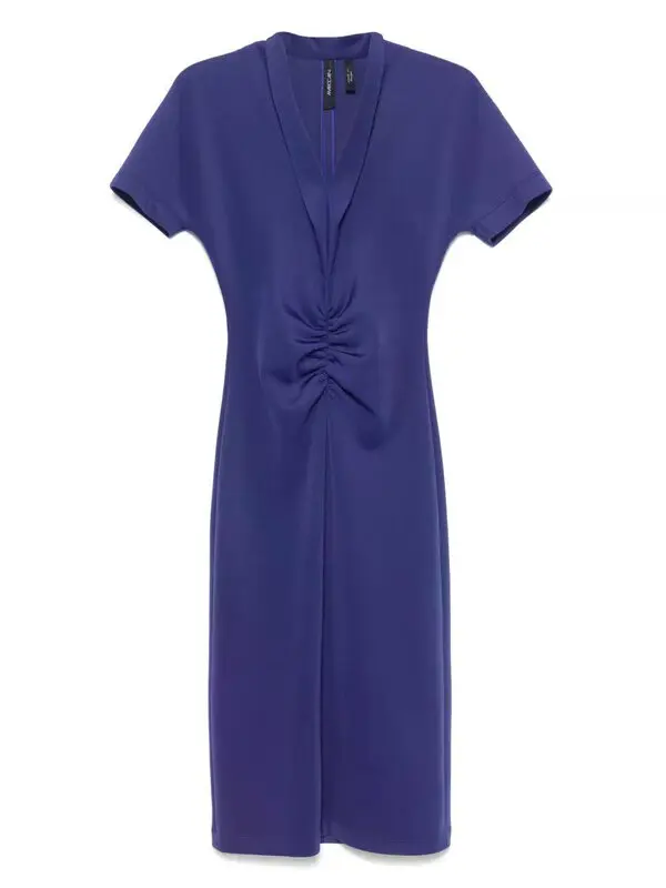 MARCCAIN Gathered Midi Dress