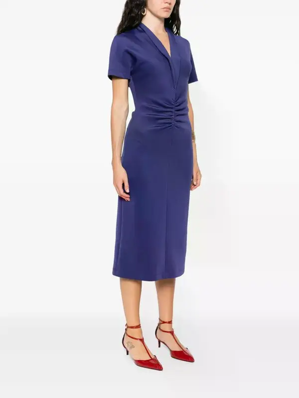 MARCCAIN Gathered Midi Dress