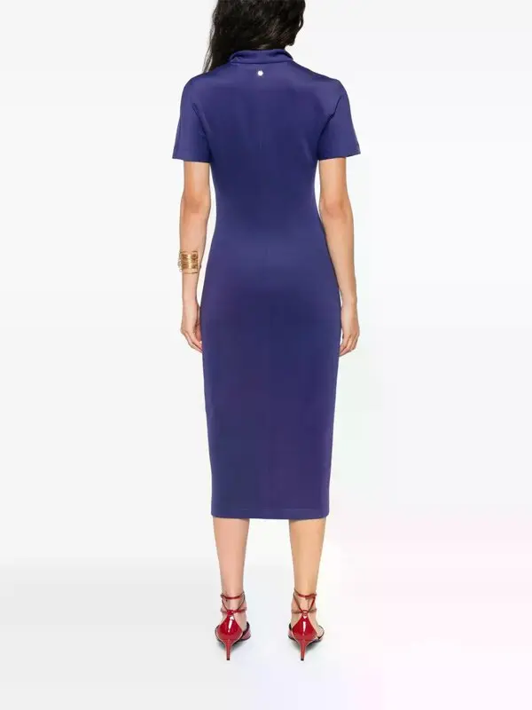 MARCCAIN Gathered Midi Dress
