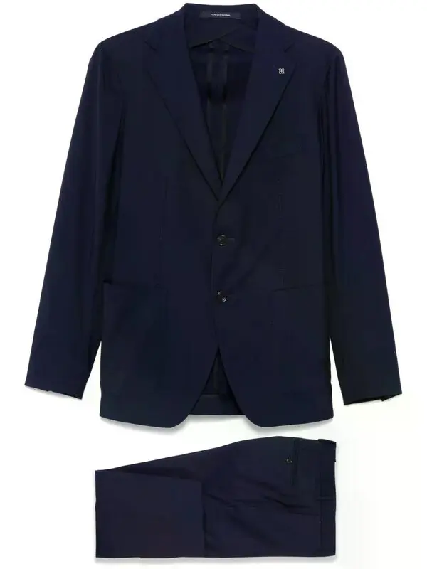 Tagliatore Wool Suit - Blue