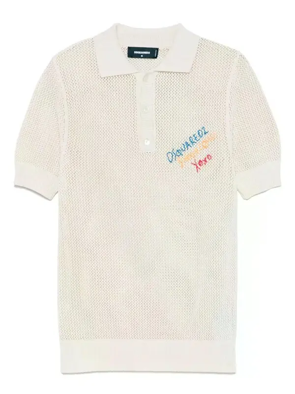 Dsquared2 Knit Polo Shirt
