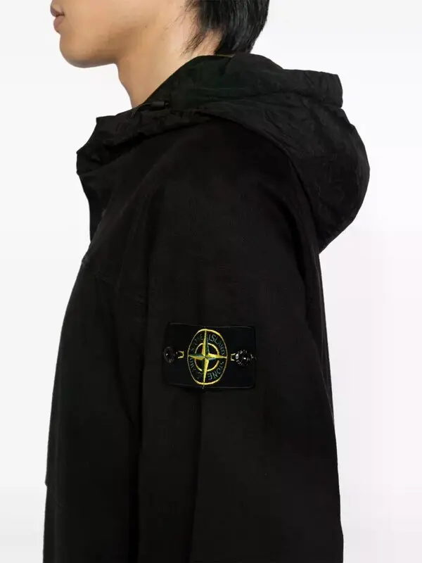 Stone Island Cotton Jersey Hoodie