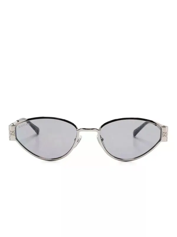 Gucci Cat Eye-frame Sunglasses - Silver
