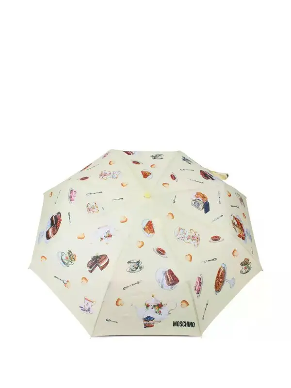 Moschino Desserts-print Umbrella