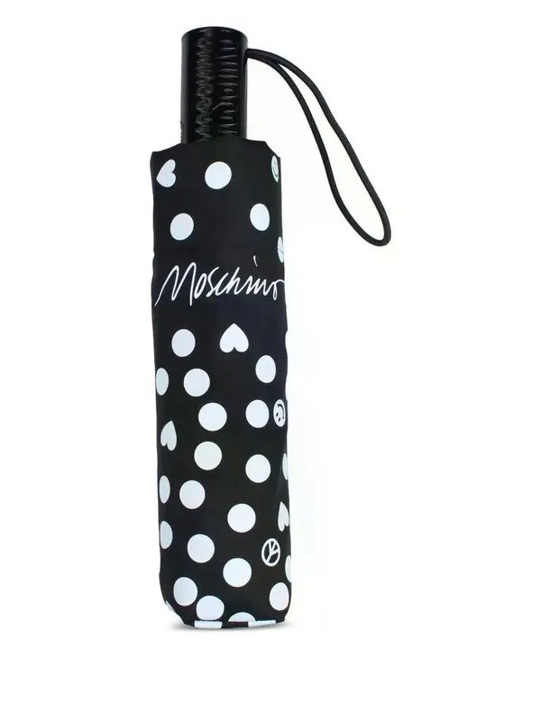 Moschino Polka Dot Compact Umbrella