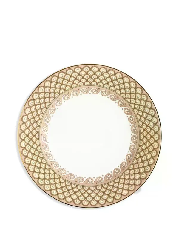 La DoubleJ Graphic-print Plates - Pink