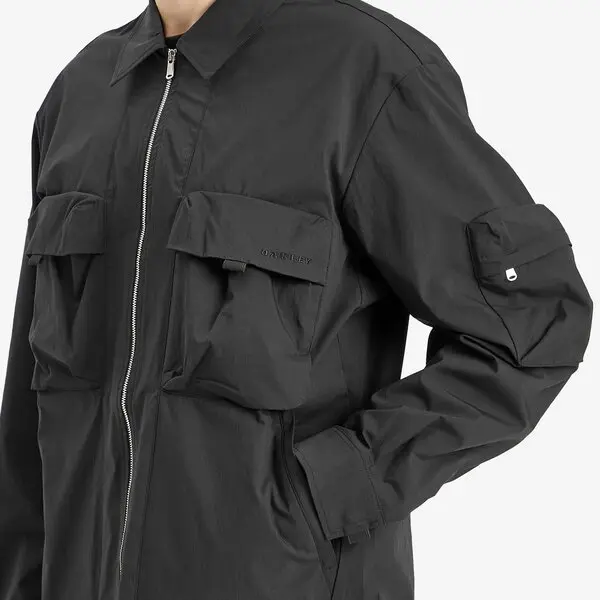 Oakley Reserve Full Zip Shirt Jacket - Blackout