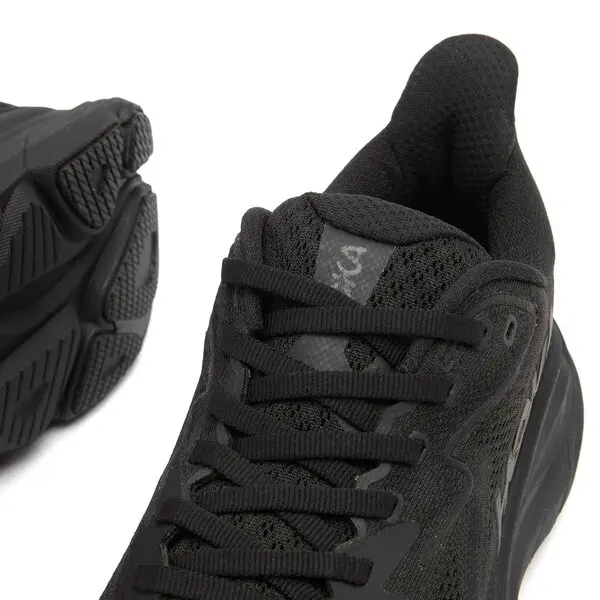 Hoka One One Clifton 10 Sneaker - Black/black