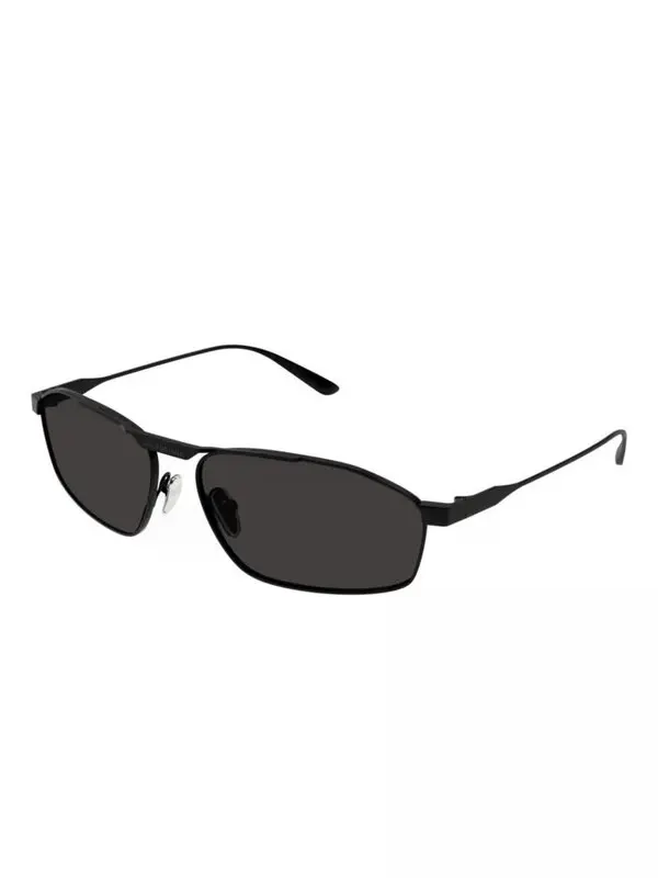 Balenciaga Metal Frame Rectangular Sunglasses