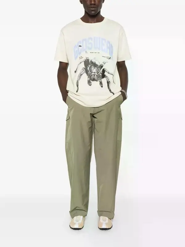 Gcds Spider T-shirt - Neutrals