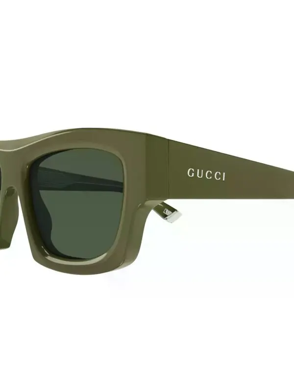 Gucci Logo Print Sunglasses
