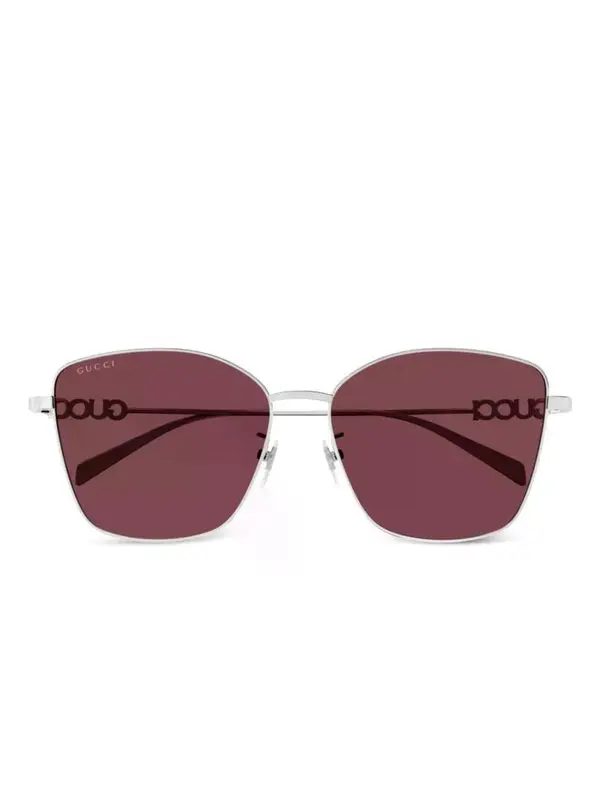 Gucci Butterfly Sunglasses - Silver