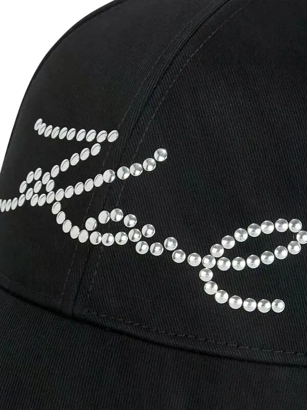 Karl Lagerfeld Stud-embellished Cap