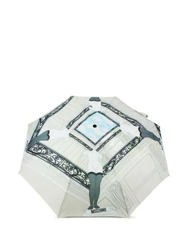 Moschino Architectural-print Umbrella