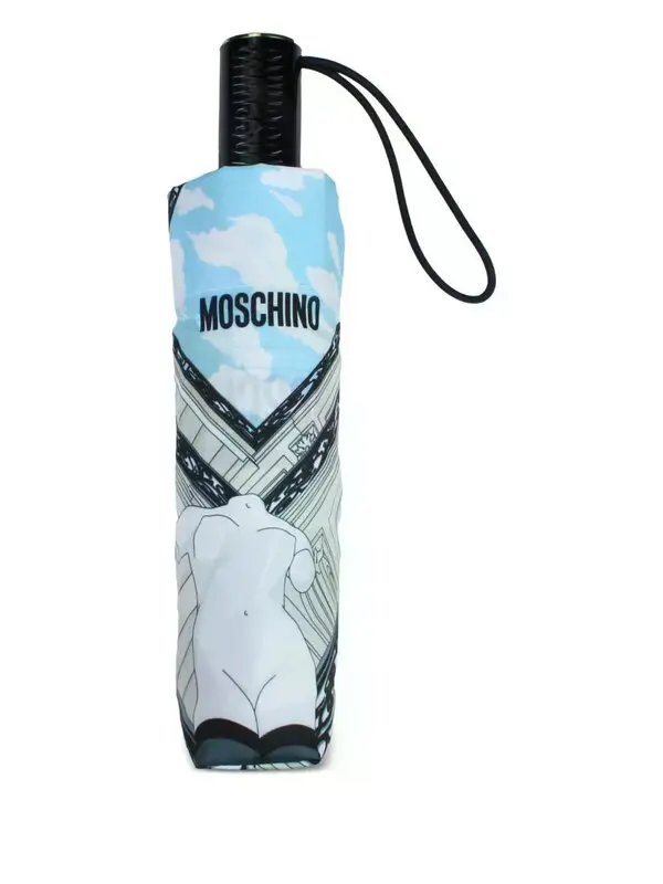 Moschino Architectural-print Umbrella