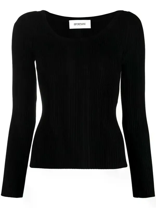 Sportmax Ribbed Knit Jumper