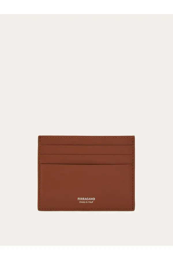 FERRAGAMO Credit Card Holder - Red