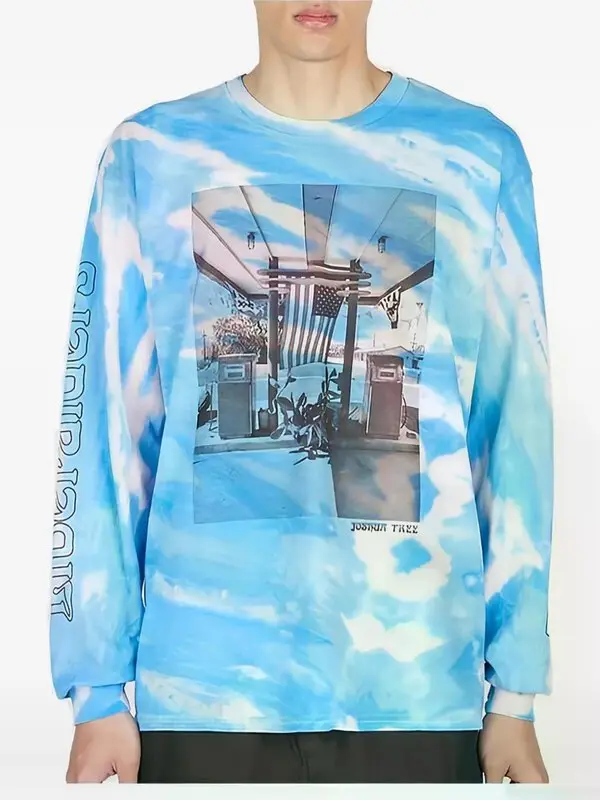 LIBERAIDERS Tie-dye T-shirt